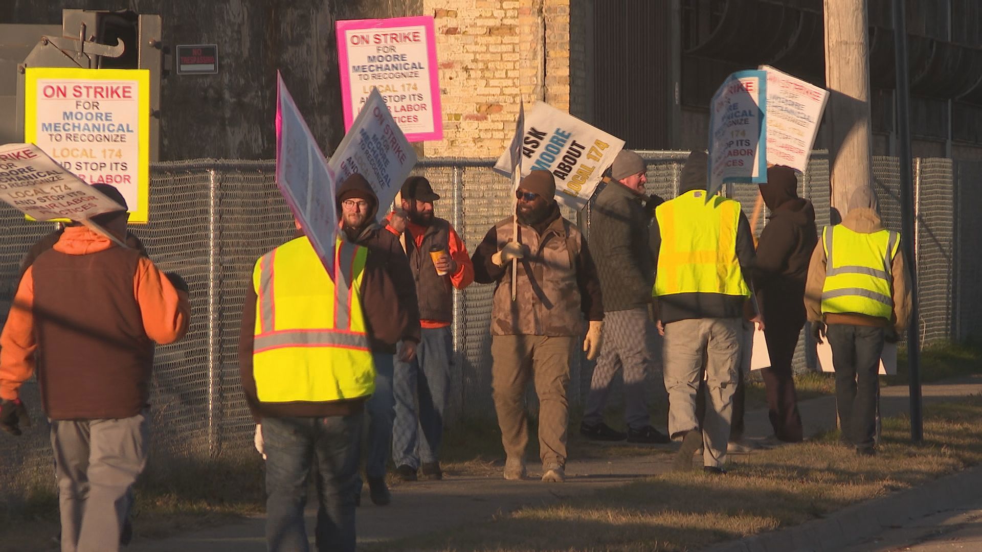 Local 174 strike with plumbers at Muskegon's Shaw Walker remodel ...