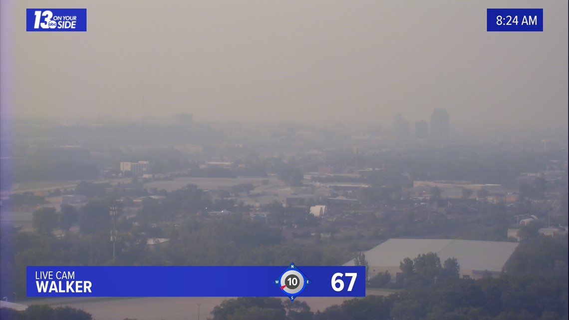 More Wildfire Smoke Coming To Michigan! | wzzm13.com