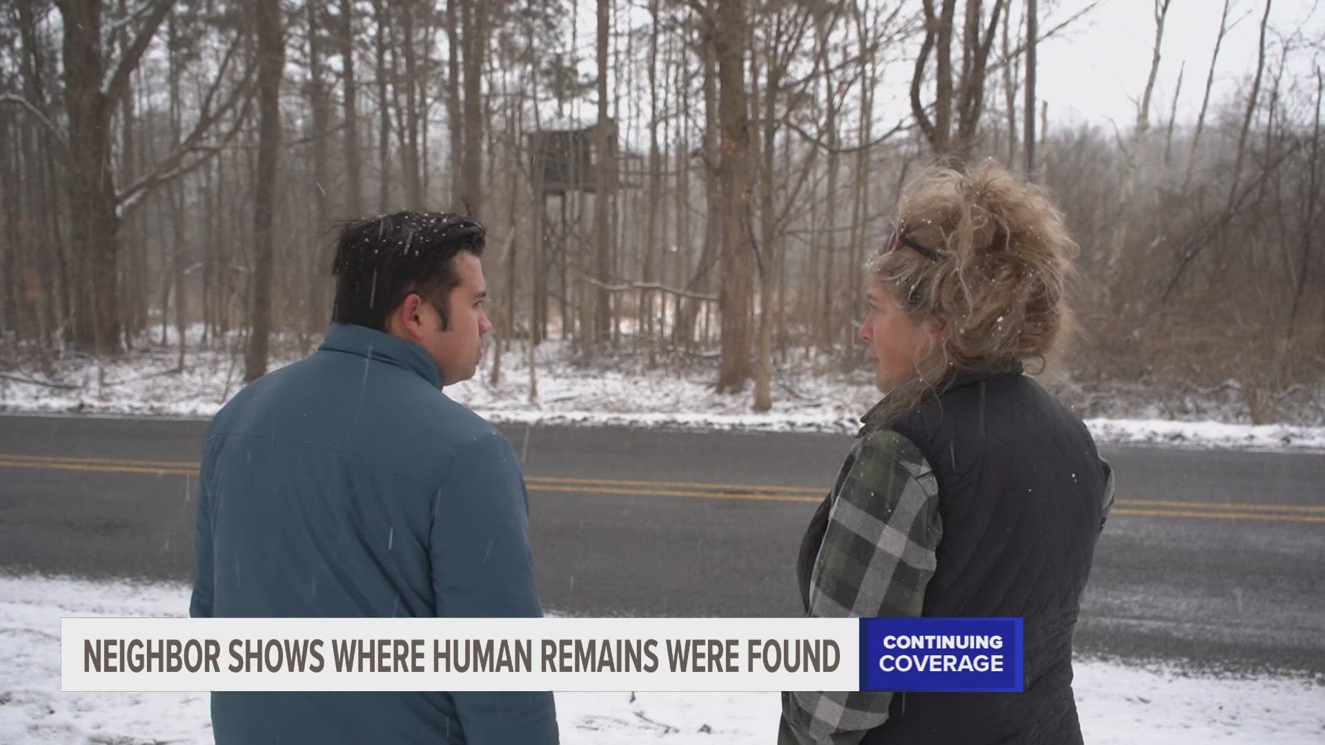 Neighbor hopes human remains found in Rothbury will bring a family ...