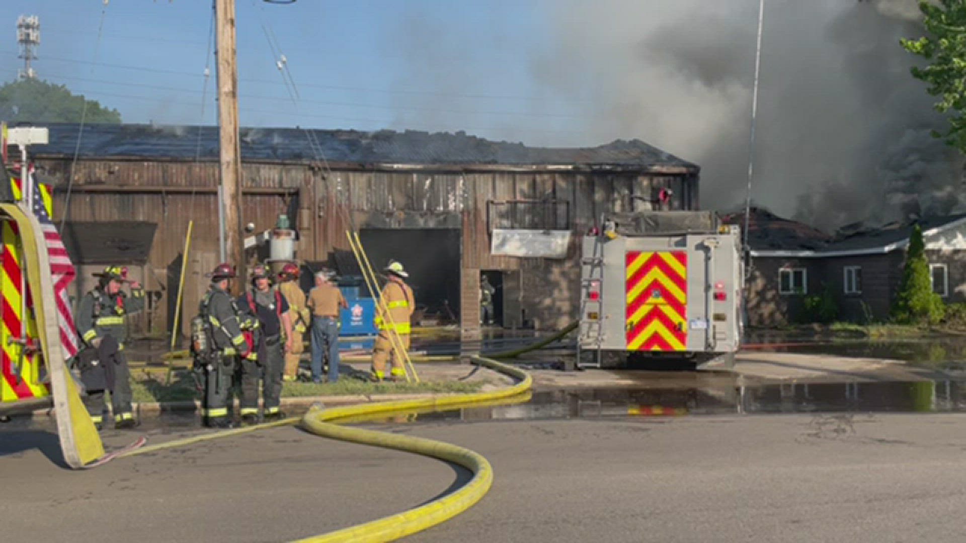 Fire breaks out at Century Foundry in Muskegon Heights | wzzm13.com