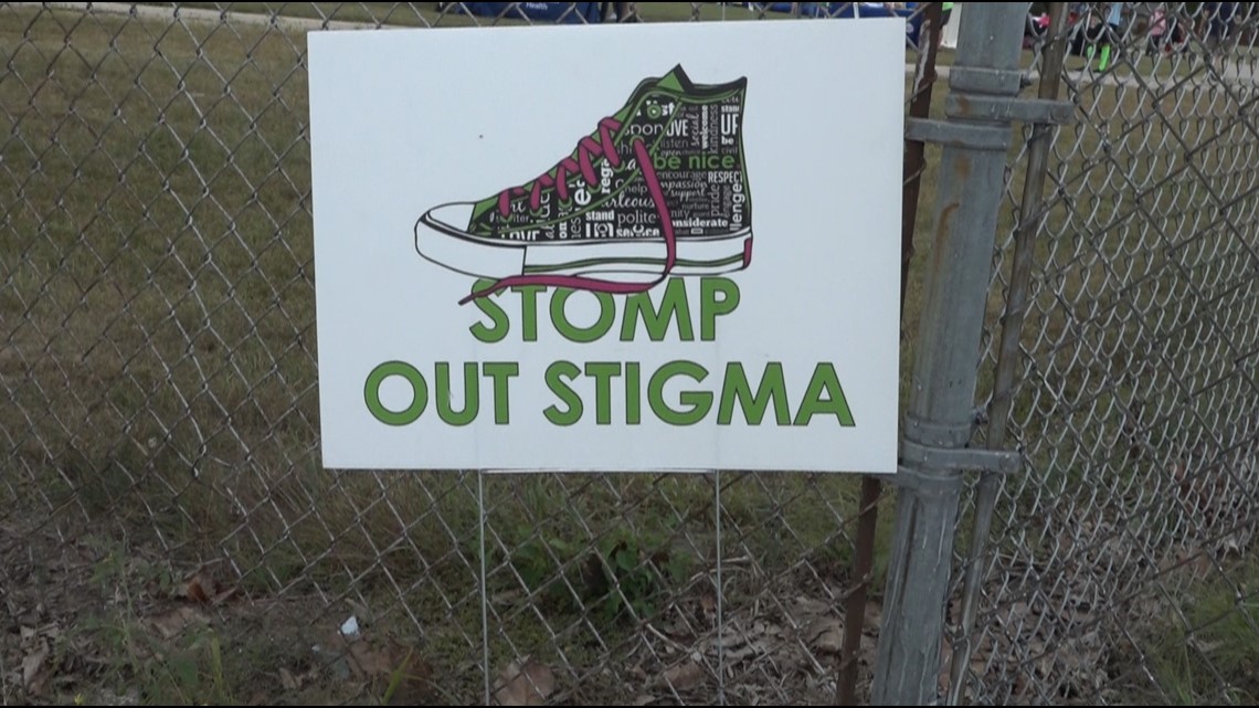 Mental Health Foundation hosts walk to "Stomp Out Stigma" around mental ...