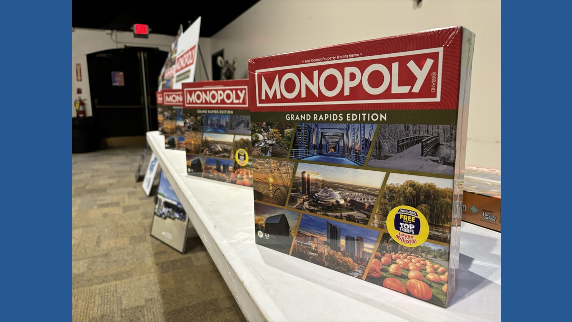 Monopoly: Grand Rapids Edition Unveiled at John Ball Zoo | wzzm13.com