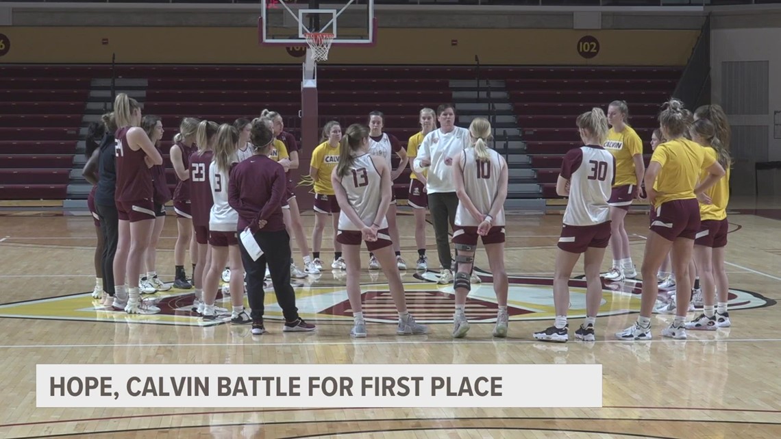 Hope, Calvin women's basketball battle for first place in rivalry game ...