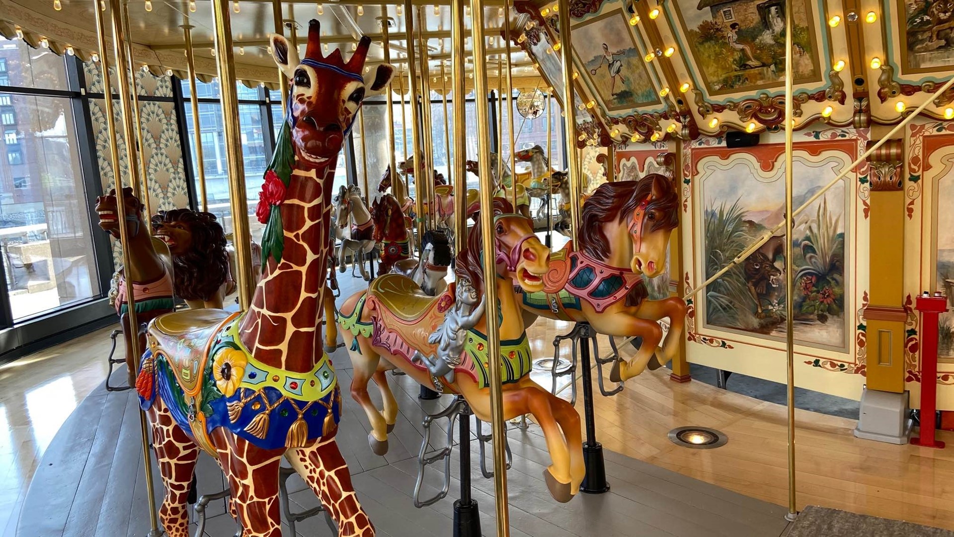 Museum carousel on final stage of restoration, nearing reopening ...