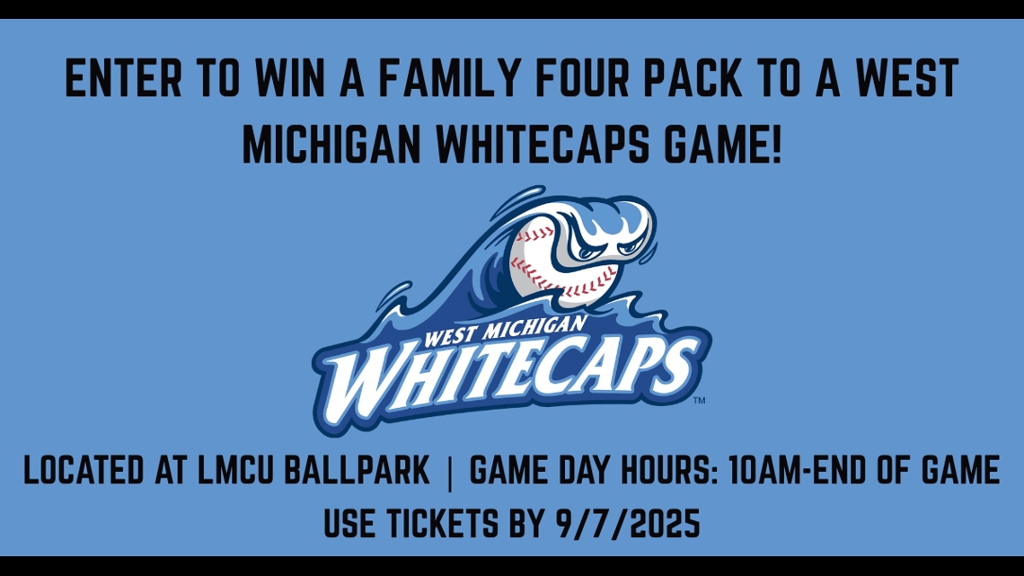 FINISHED: Enter to win a family four-pack to a West Michigan Whitecaps ...