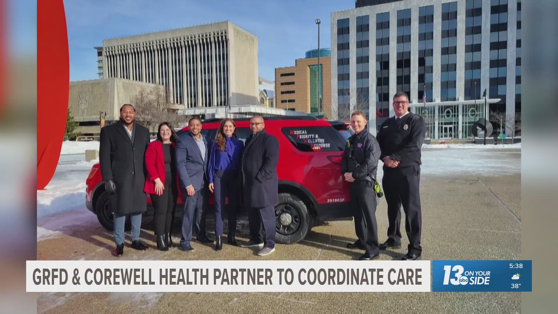 GRFD and Corewell Health launch pilot program to improve care | wzzm13.com