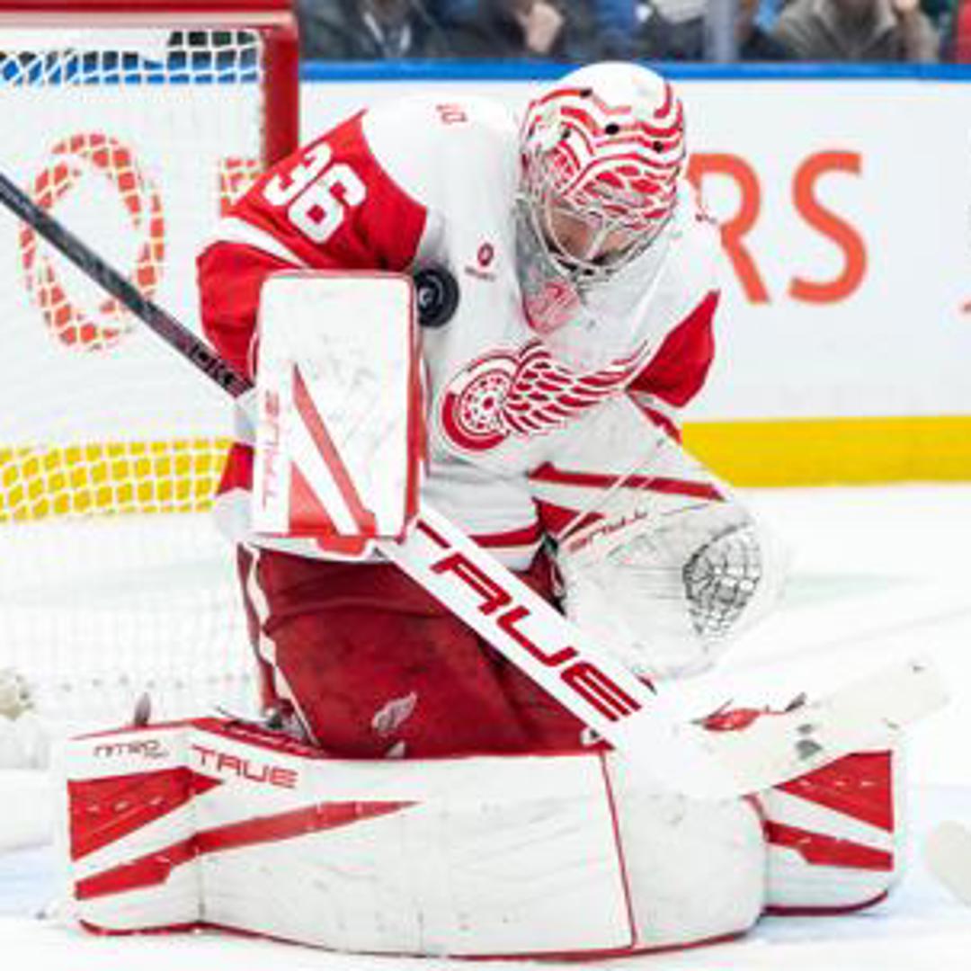 Gibson gets 1st shutout in almost 3 years as Red Wings blank Canucks 4 ...
