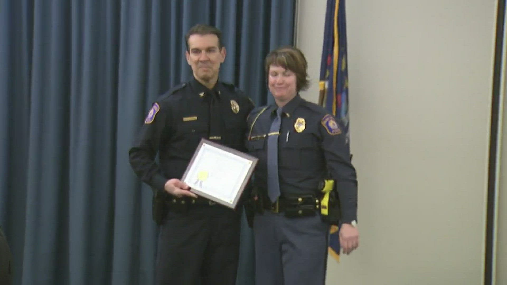 Four officers promoted for GRPD | wzzm13.com
