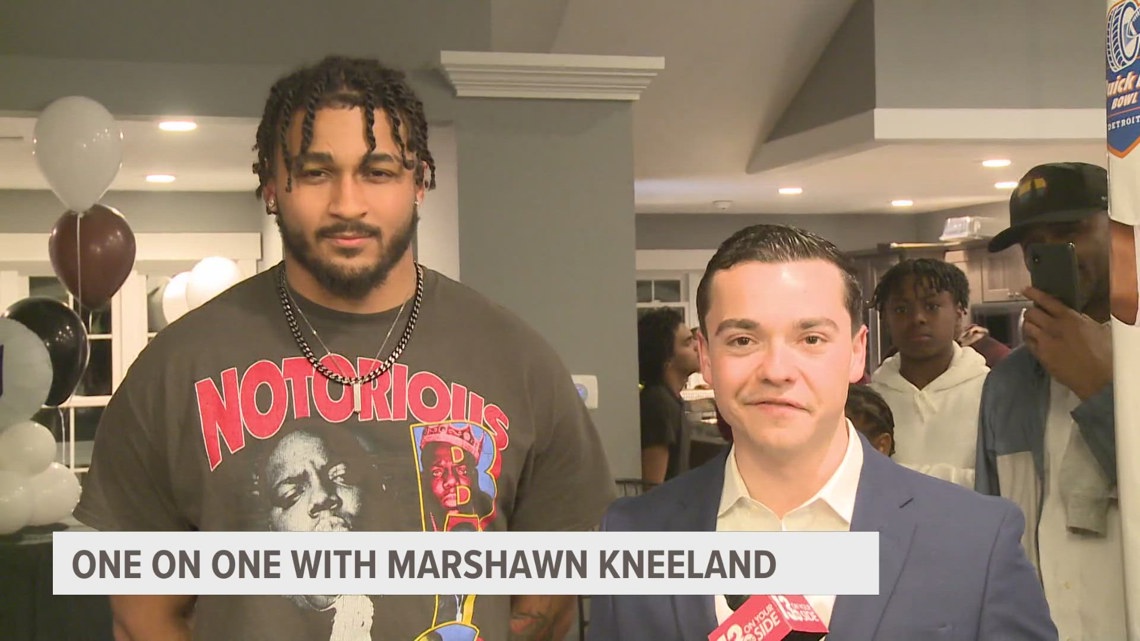 One on One with Marshawn Kneeland after being drafted by the Dallas ...