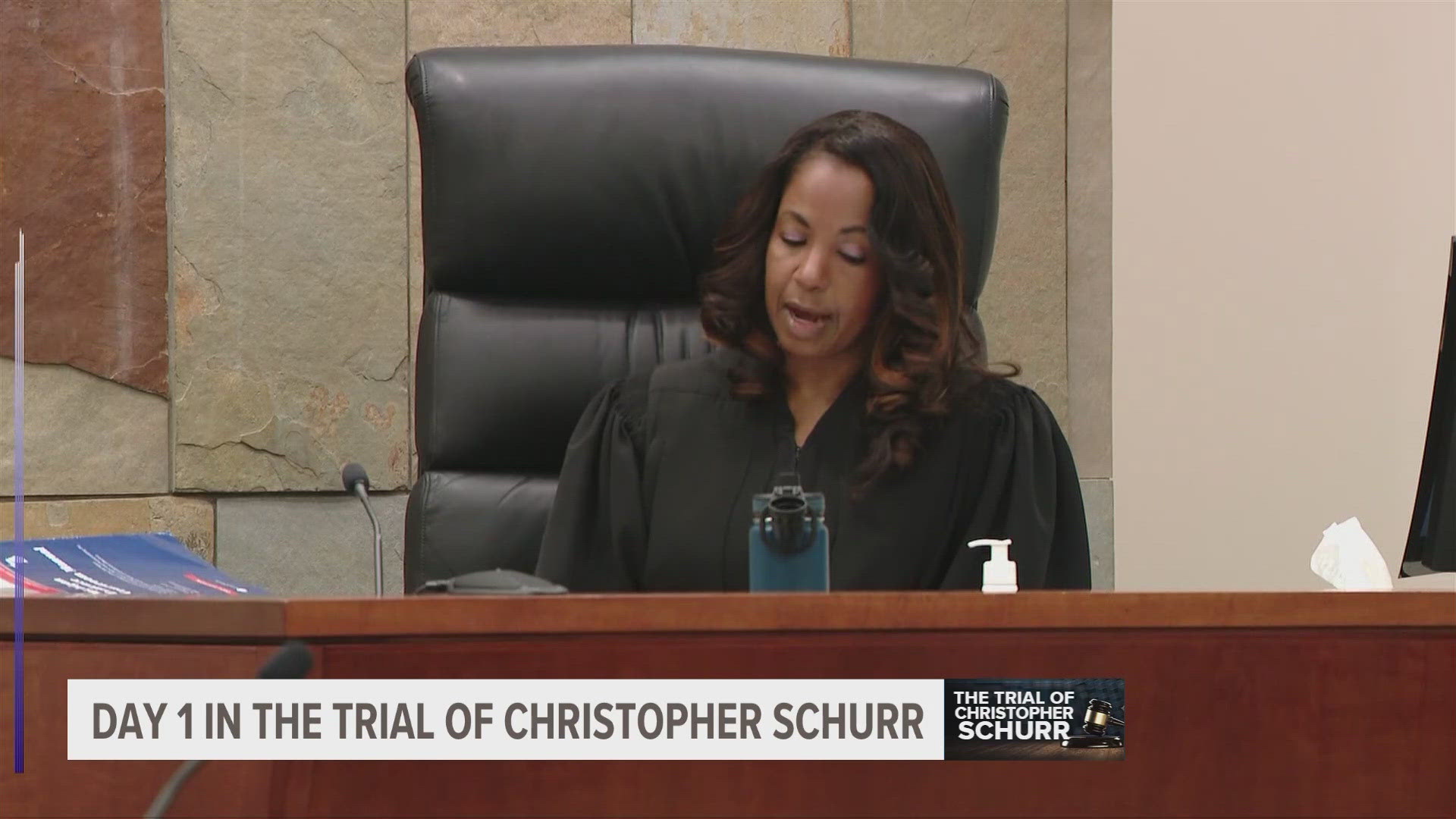 Judge presiding over trial of Christopher Schurr gives instructions to ...