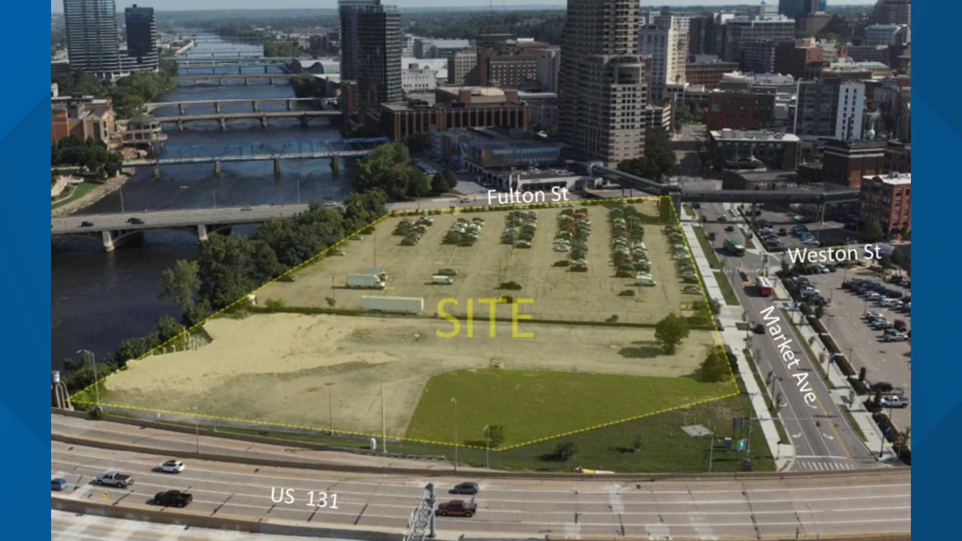 Grand Rapids riverfront development project unveiled | wzzm13.com