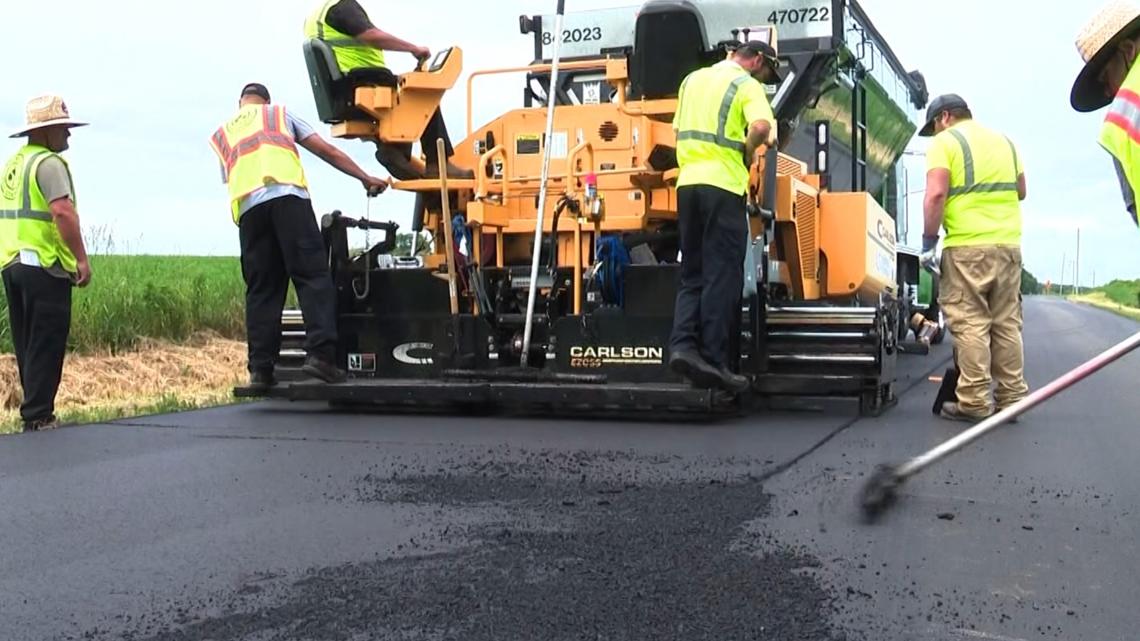How road workers stay safe and cool while working in the heat | wzzm13.com