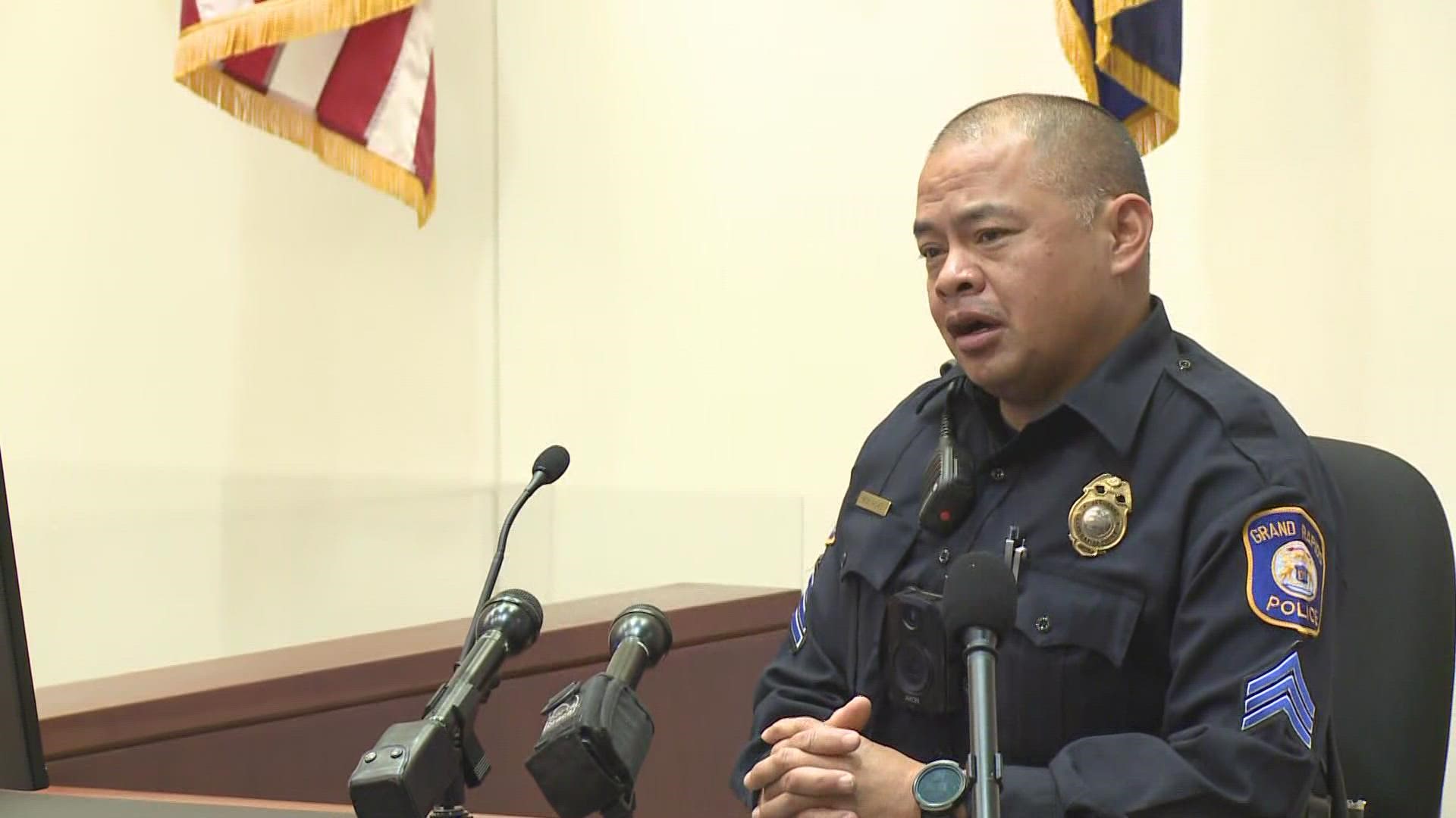 GRPD Sgt. shares what he remembers the day that Patrick Loyaya was shot ...