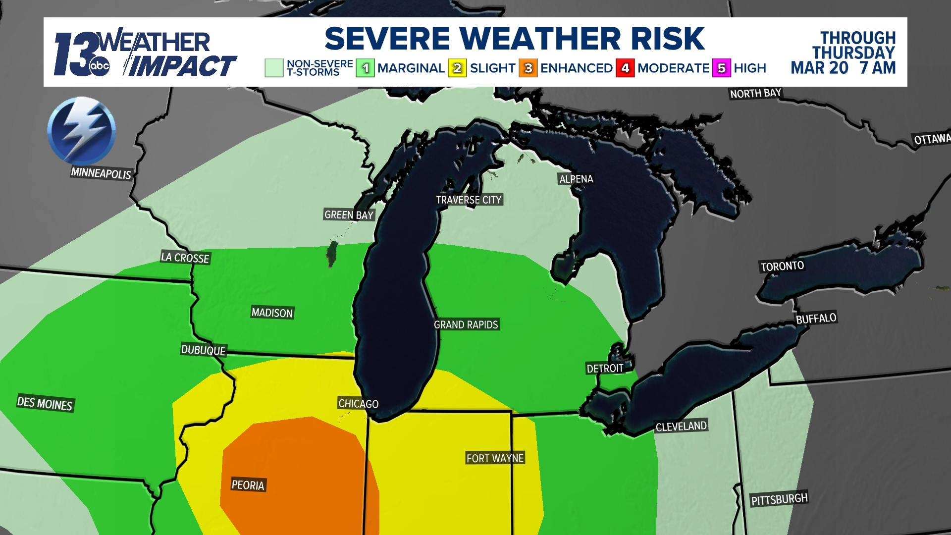 Michigan Braces For Storms And Snow On Winter S Last Day Wzzm13
