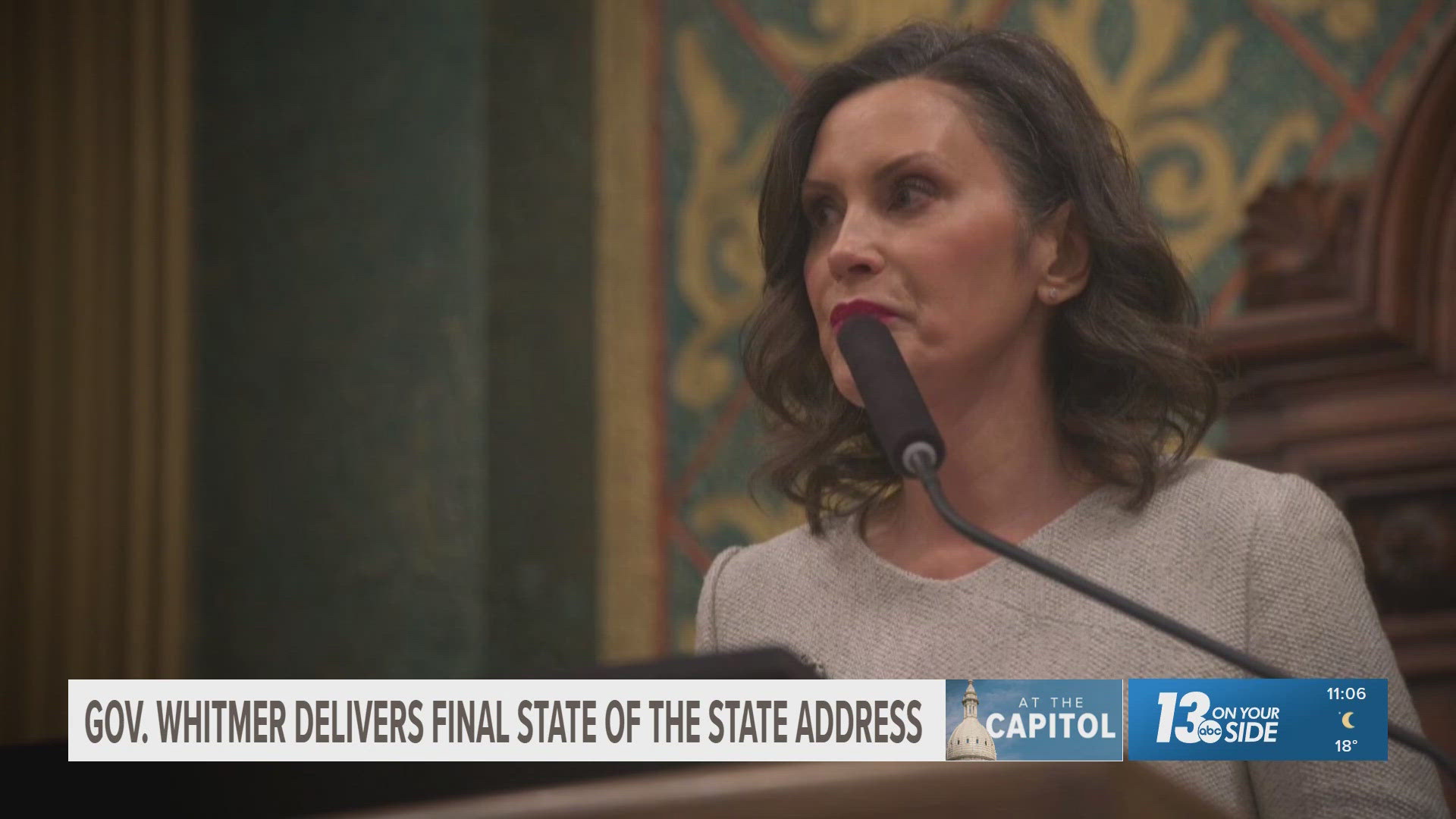 'BIG GRETCH OUT' | Gov. Whitmer delivers final State of the State ...