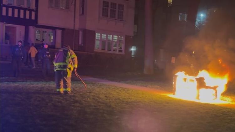 Ann Arbor Police: 2 people arrested and over 40 fires extinguished ...