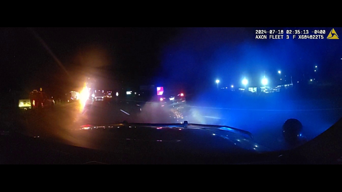 Driver leaving strip club sideswipes Michigan deputy | wzzm13.com