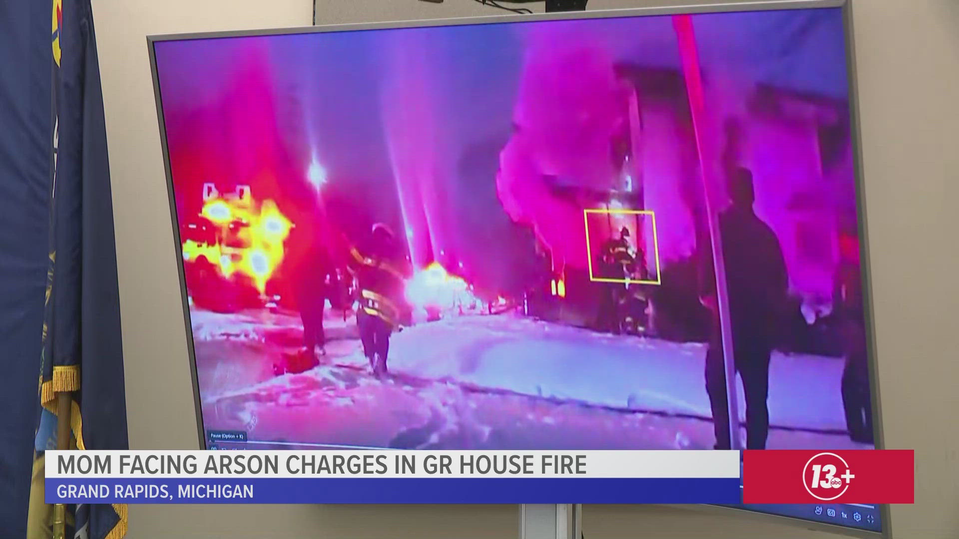 Grand Rapids mother accused of setting fire to home with kids still ...