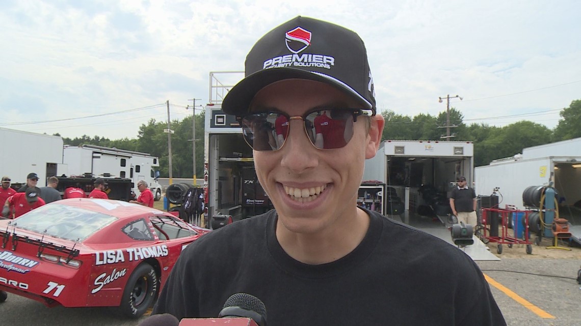 Carson Hocevar glad to be back at home at Berlin Raceway | wzzm13.com