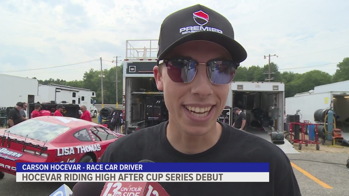 Carson Hocevar returns to Berlin Raceway after NASCAR Cup Series debut ...