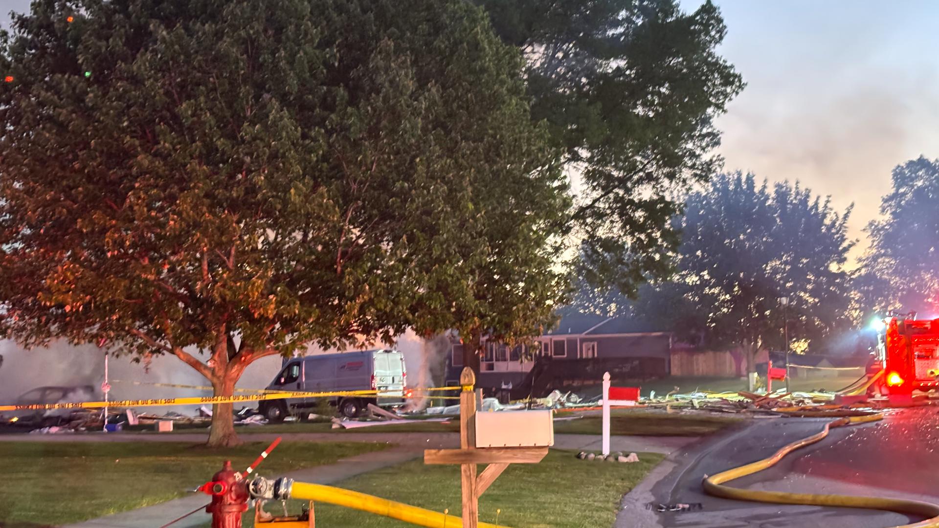 House explosion was murder-suicide attempt by deceased husband, Kent ...
