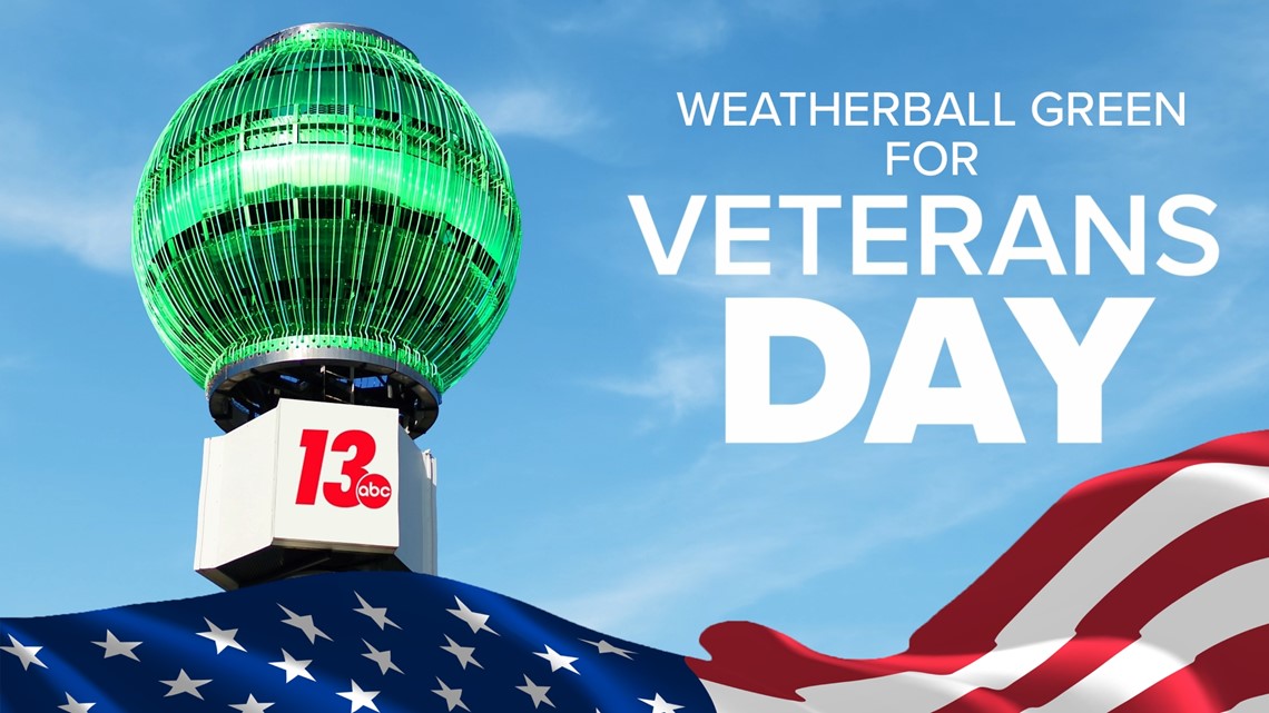 Weatherball Green | 13 ON YOUR SIDE highlights veterans | wzzm13.com