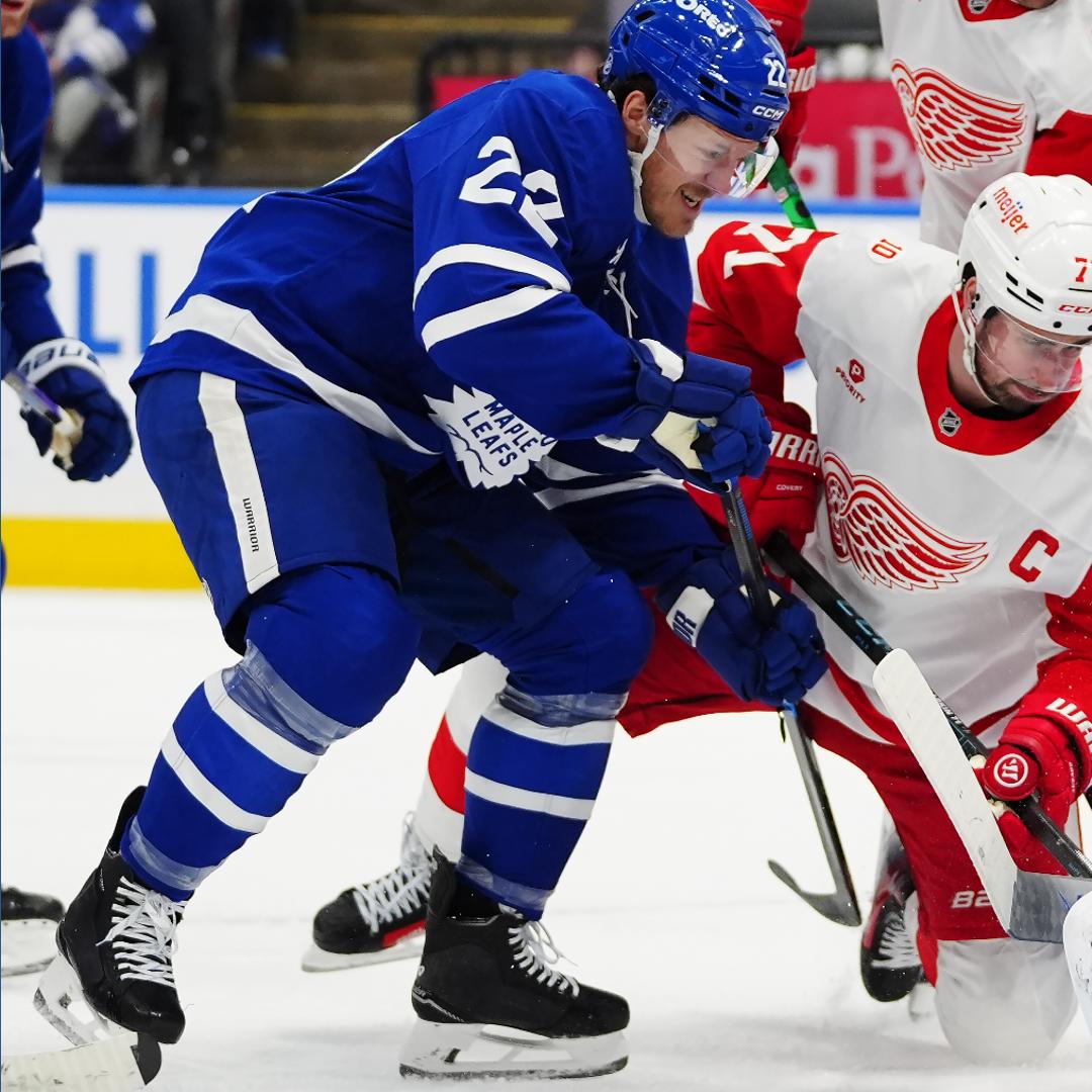 Larkin scores winner, Red Wings top Maple Leafs 2-1 in overtime ...