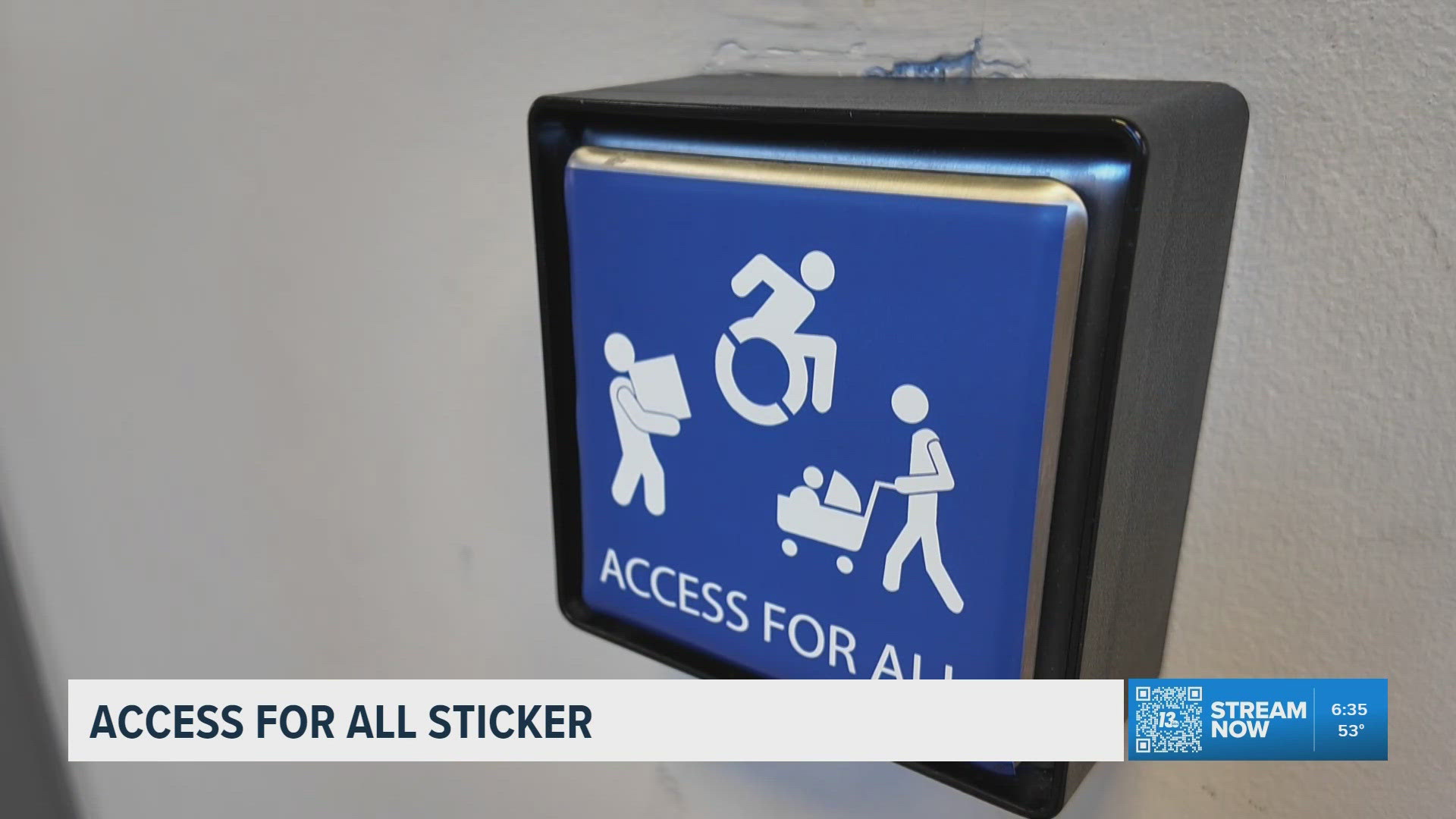 College grad designs new sticker reminding us accessibility is for ...
