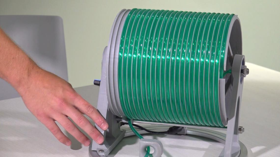 Brothers will soon fulfill orders for oxygen tubing reel | wzzm13.com