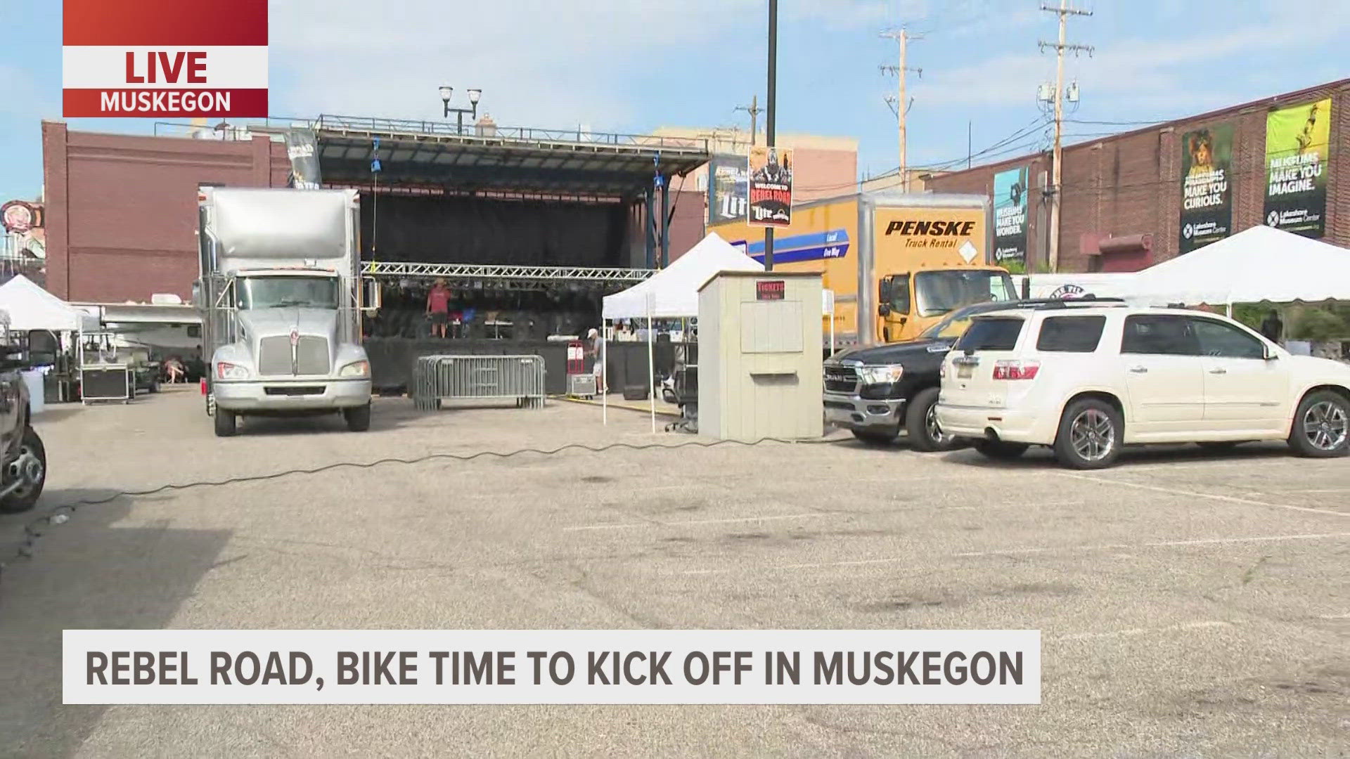 Rebel Road, Bike Time kick off in Muskegon Wednesday | wzzm13.com