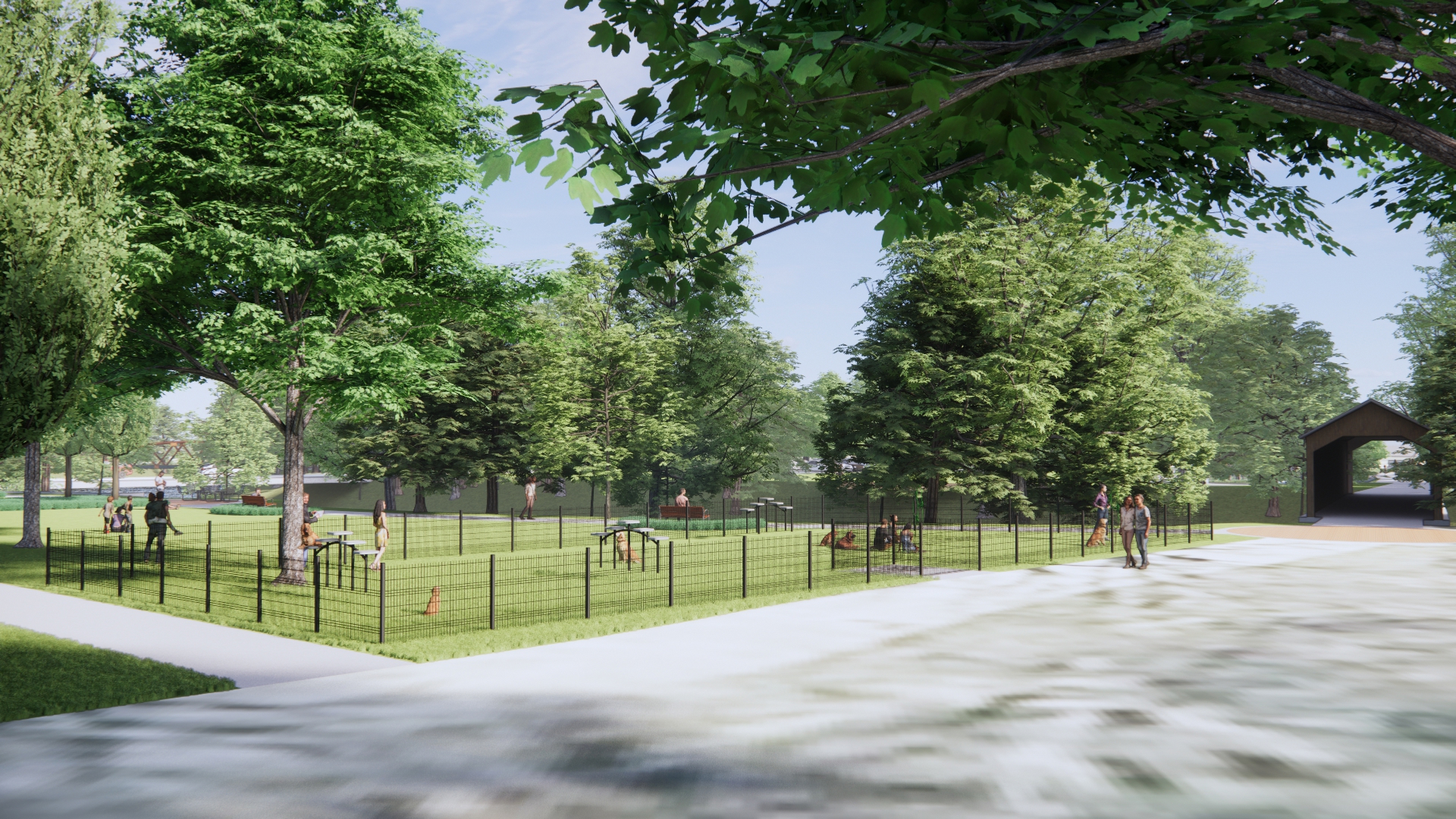 Plans for new Ada Covered Bridge Park unveiled | wzzm13.com