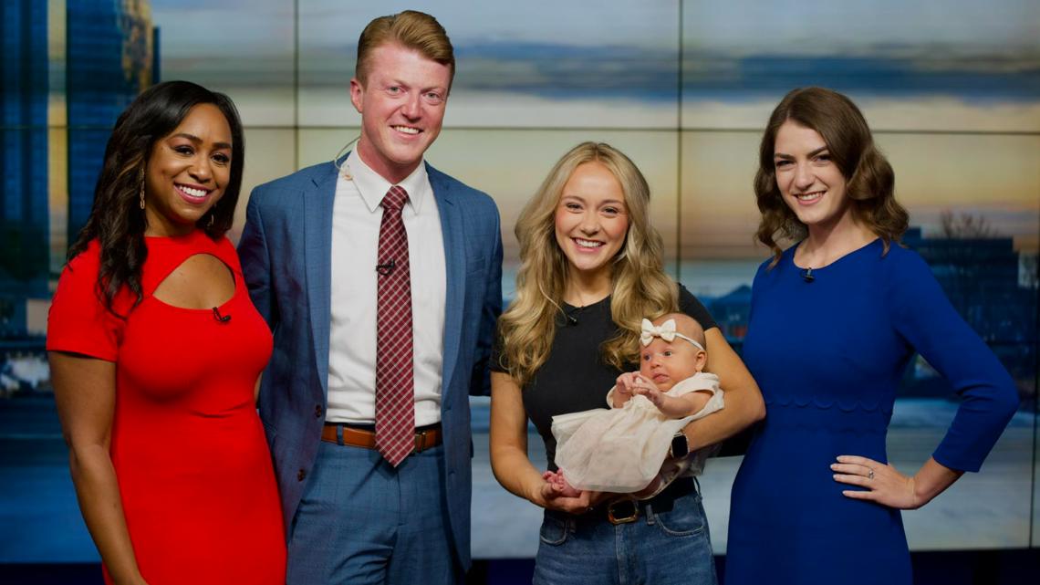 Chief Meteorologist Samantha Jacques shares maternity leave update ...