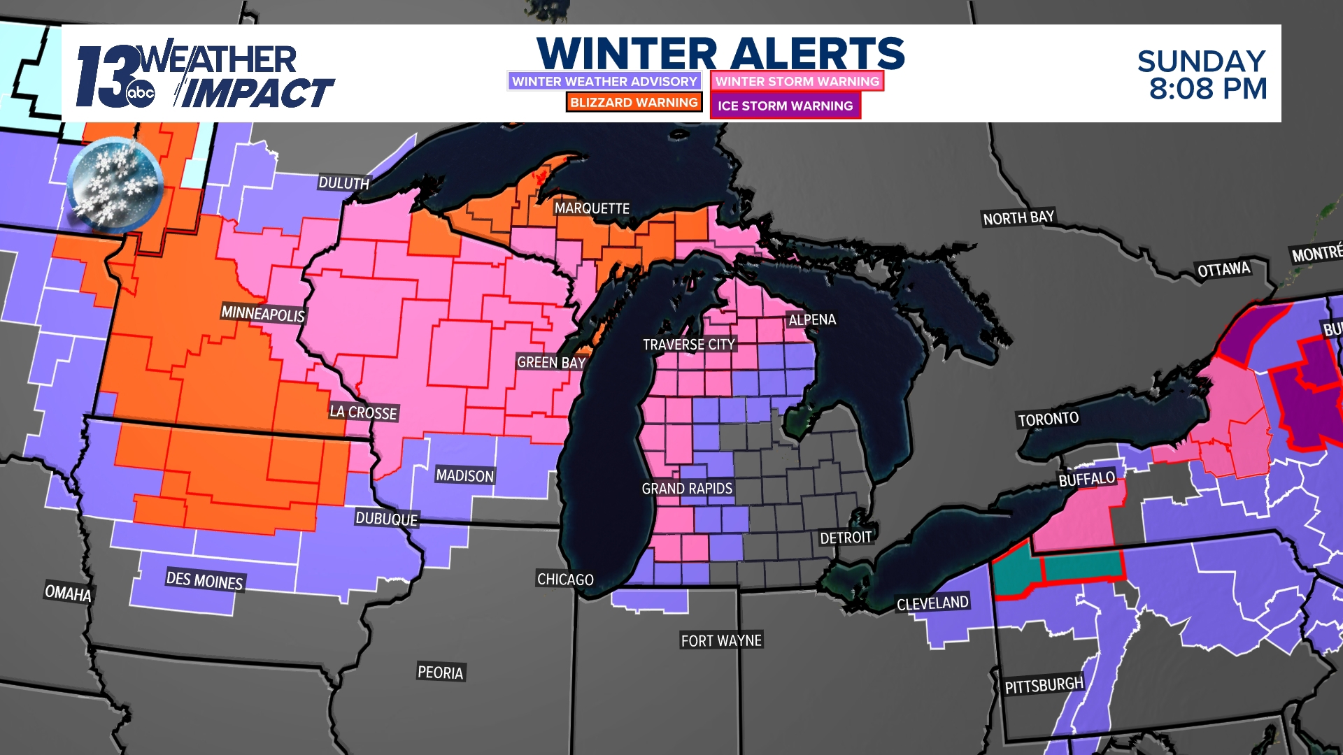 Strong winter storm to bring whiteout conditions, powerful winds, and ...