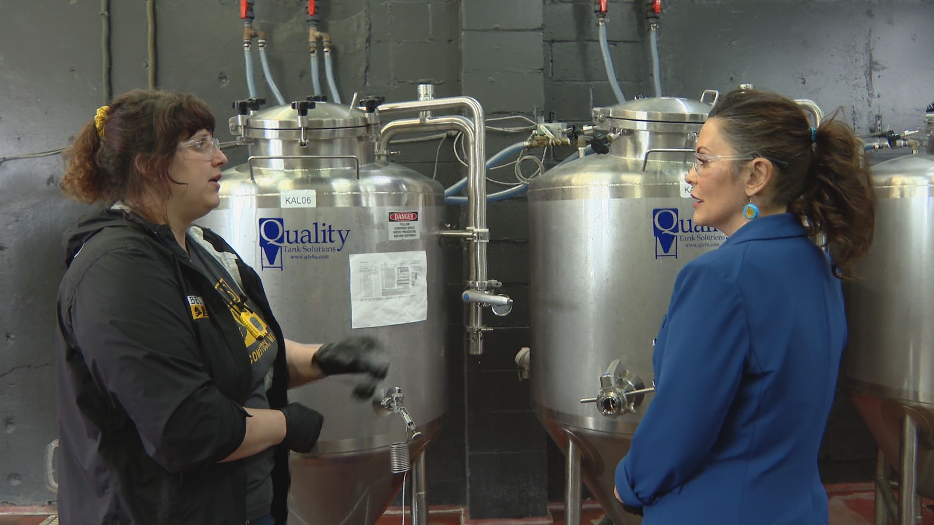 Michigan governor brews new beer at Bell's Brewery in Kalamazoo ...