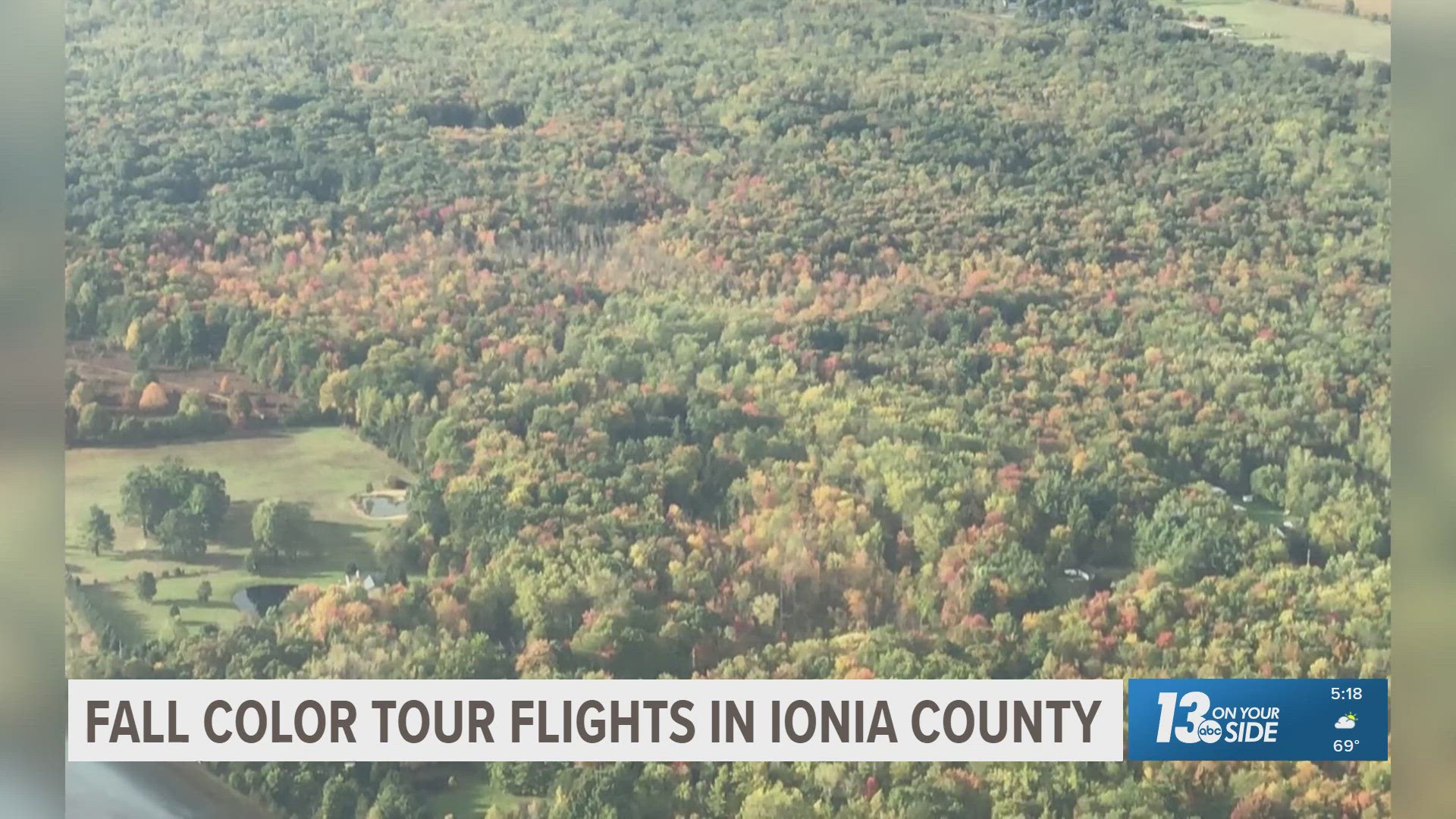 See West Michigan's fall colors from the sky in Ionia County | wzzm13.com
