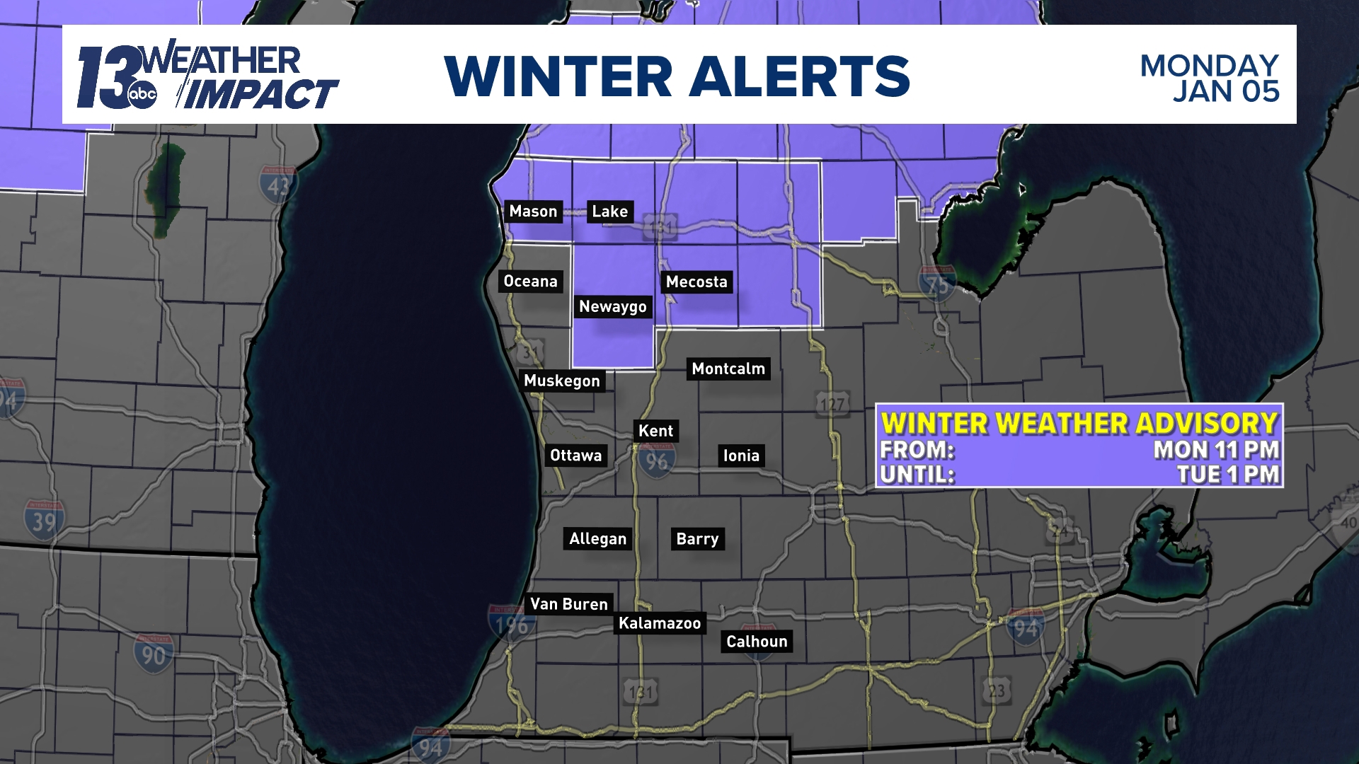 Dense fog, freezing rain to impact Tuesday morning commute | wzzm13.com