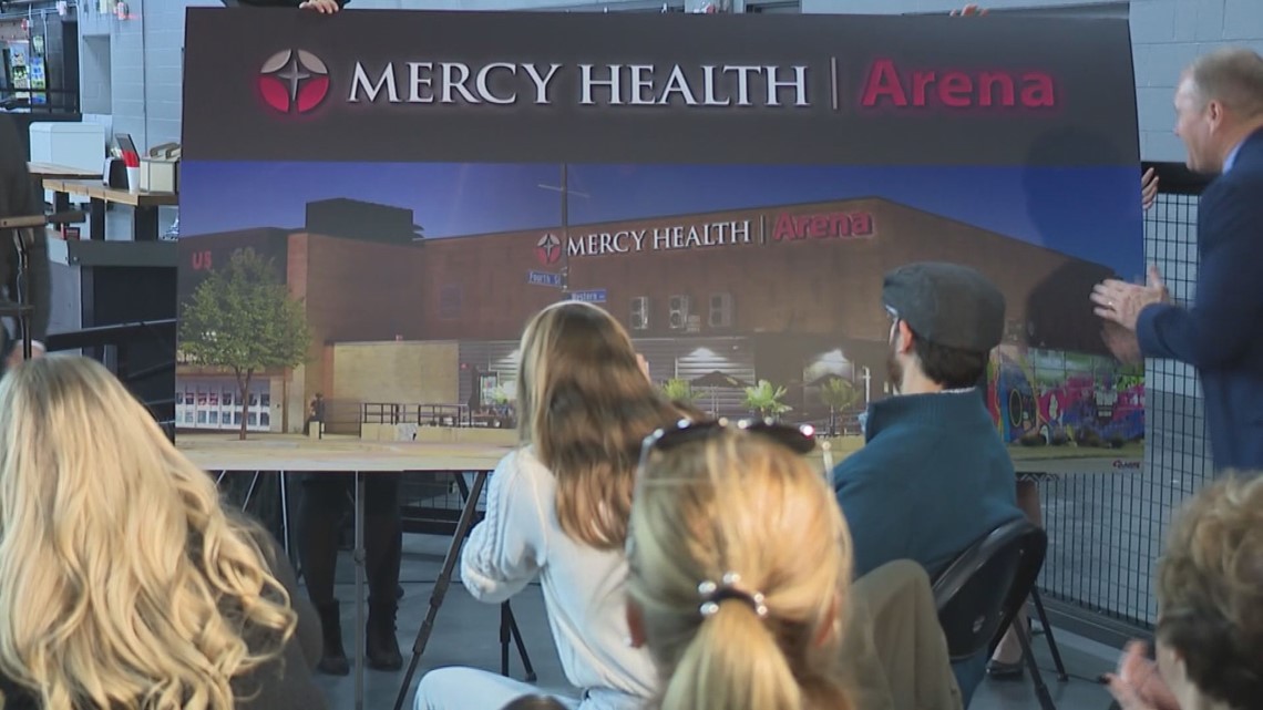 LC Walker Arena is officially Mercy Health Arena | wzzm13.com