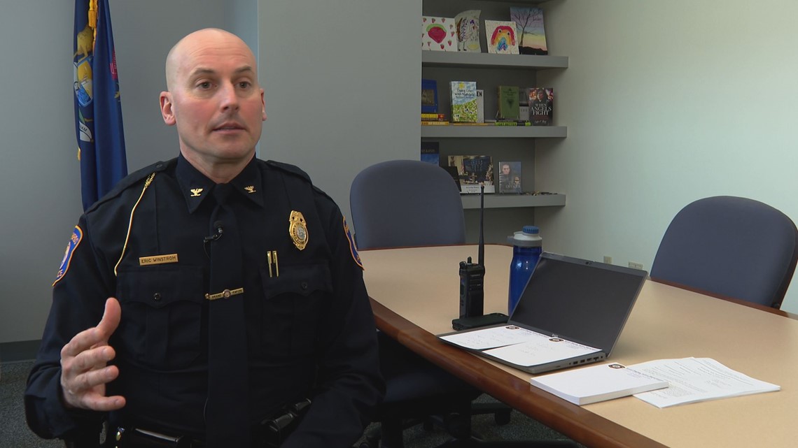 Grand Rapids Police Chief attends State of State address | wzzm13.com