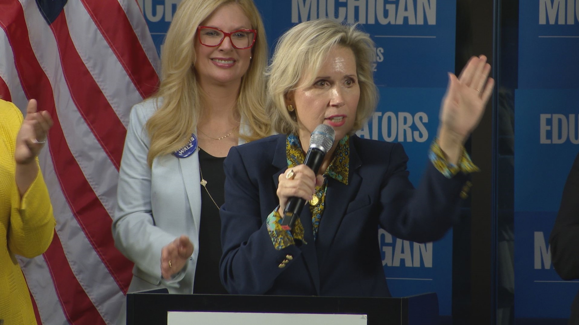 Gwen Walz coming to Grand Rapids on Sunday | wzzm13.com