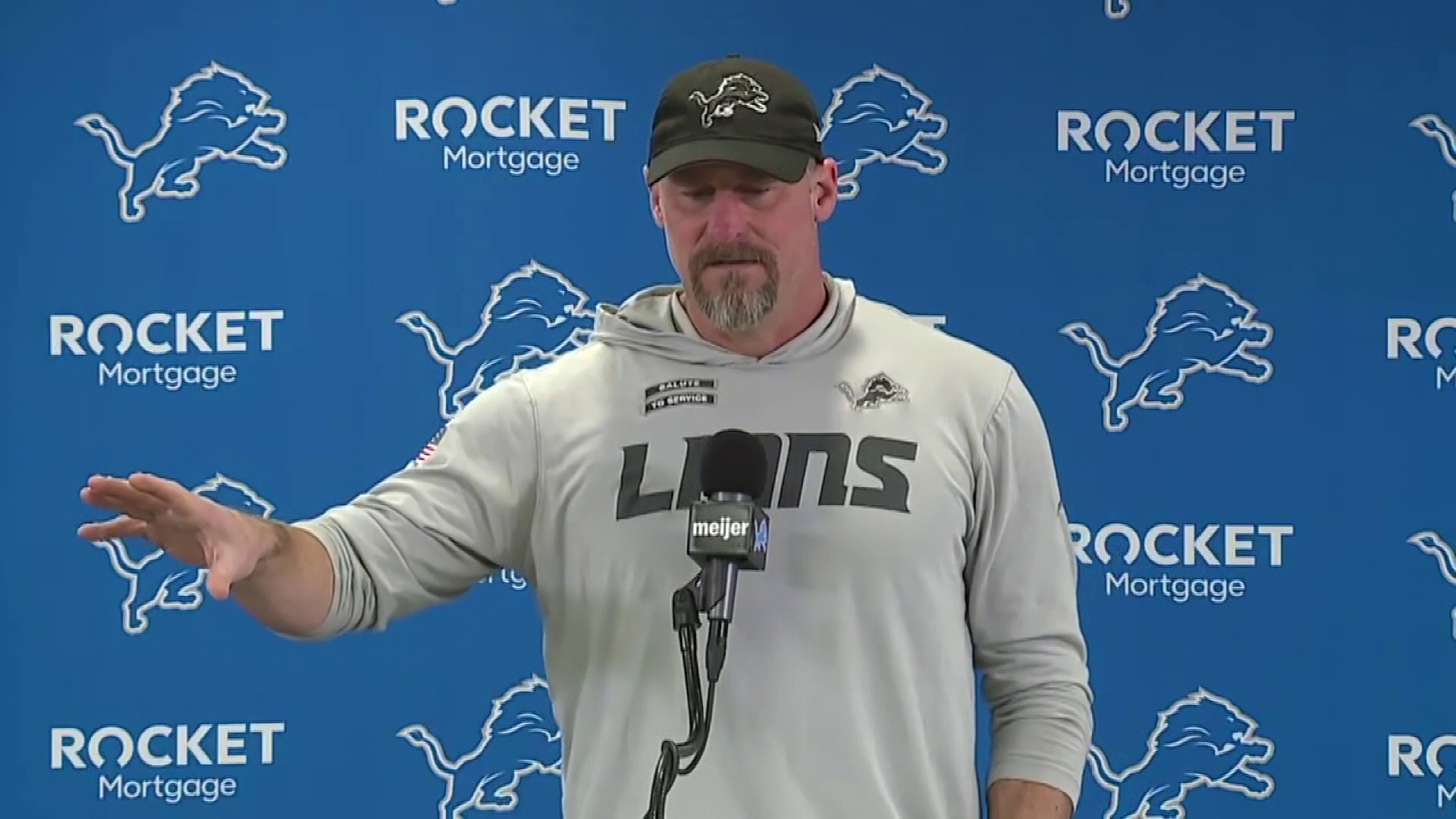 'It hurts' | Lions Head Coach Dan Campbell addresses media after ...