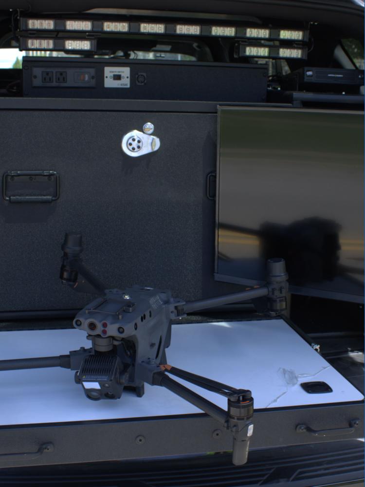 Muskegon unveils retro-inspired drone response vehicle | wzzm13.com