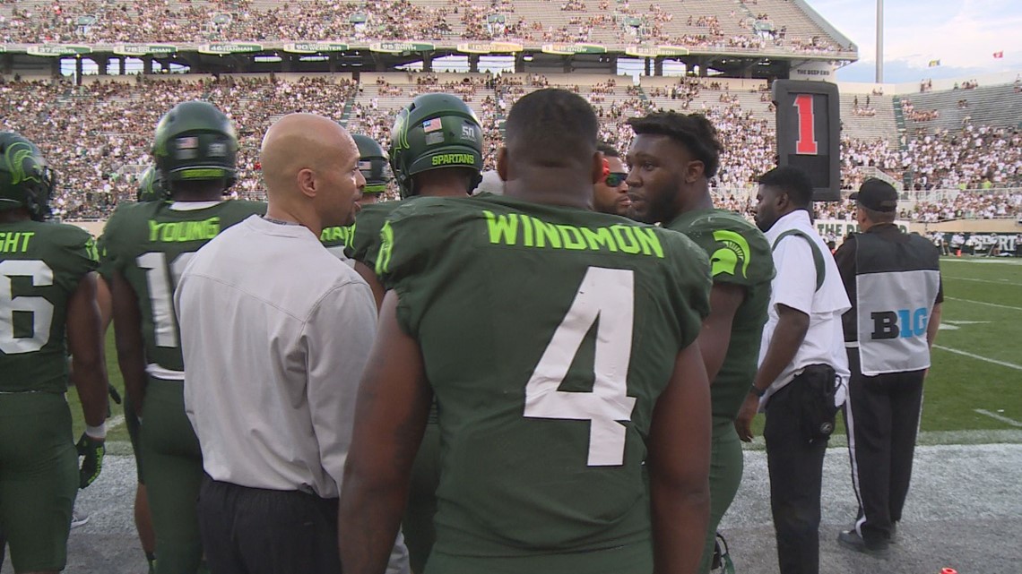 MSU's Jacoby Windmon named Big 10 defensive player of the week again ...