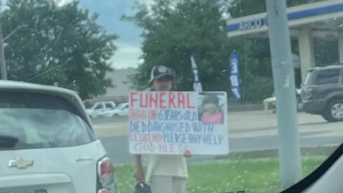 Panhandlers asking for money to pay for child's funeral a scam | wzzm13.com
