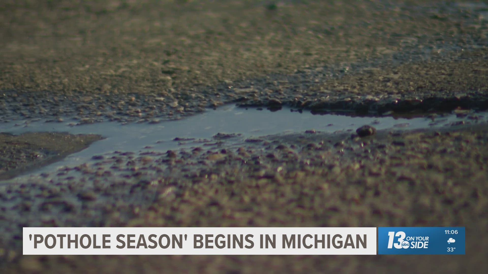 'A ROUGH YEAR' | Pothole season is starting in Michigan | wzzm13.com