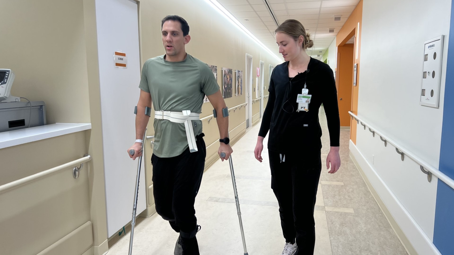 Grand Rapids man leaves hospital following 15-foot fall | wzzm13.com