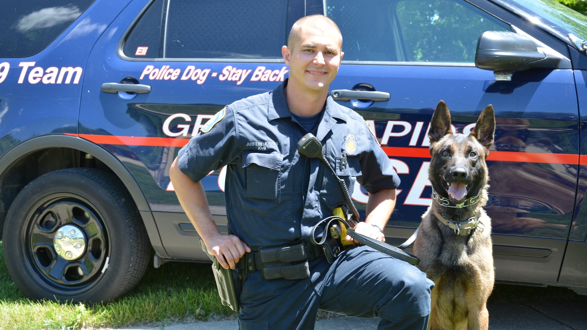 Grand Rapids K9 stabbed during altercation released from hospital ...