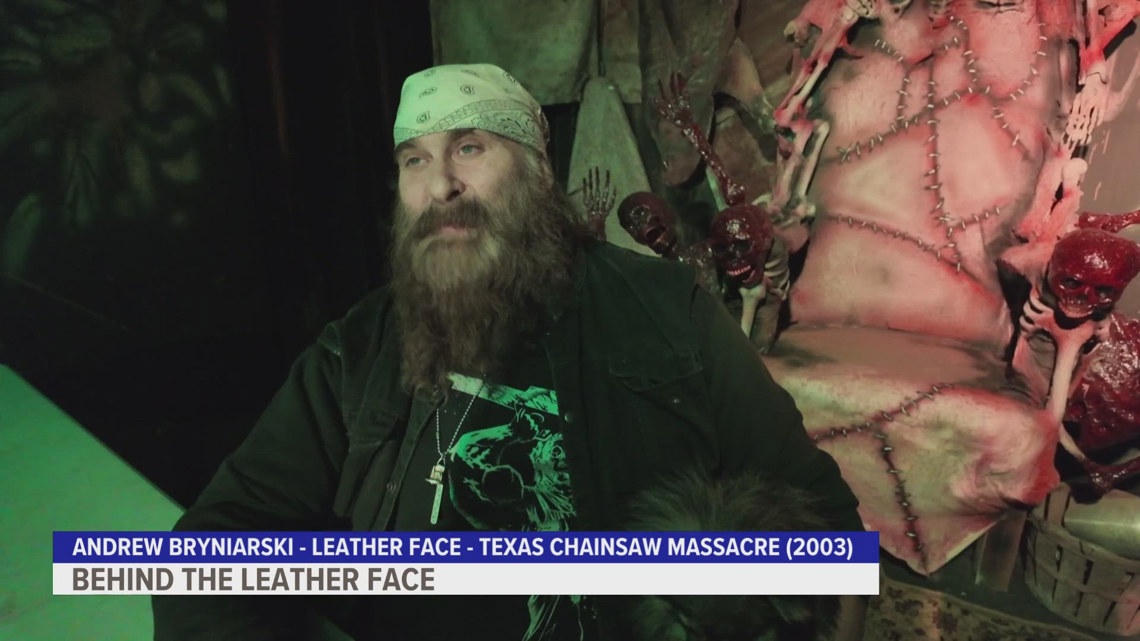 Meet 'Leatherface' actor at popular West Michigan haunted house ...