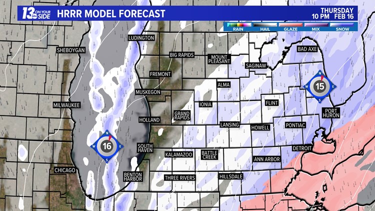 Tracking our next winter storm | West Michigan weather forecast ...