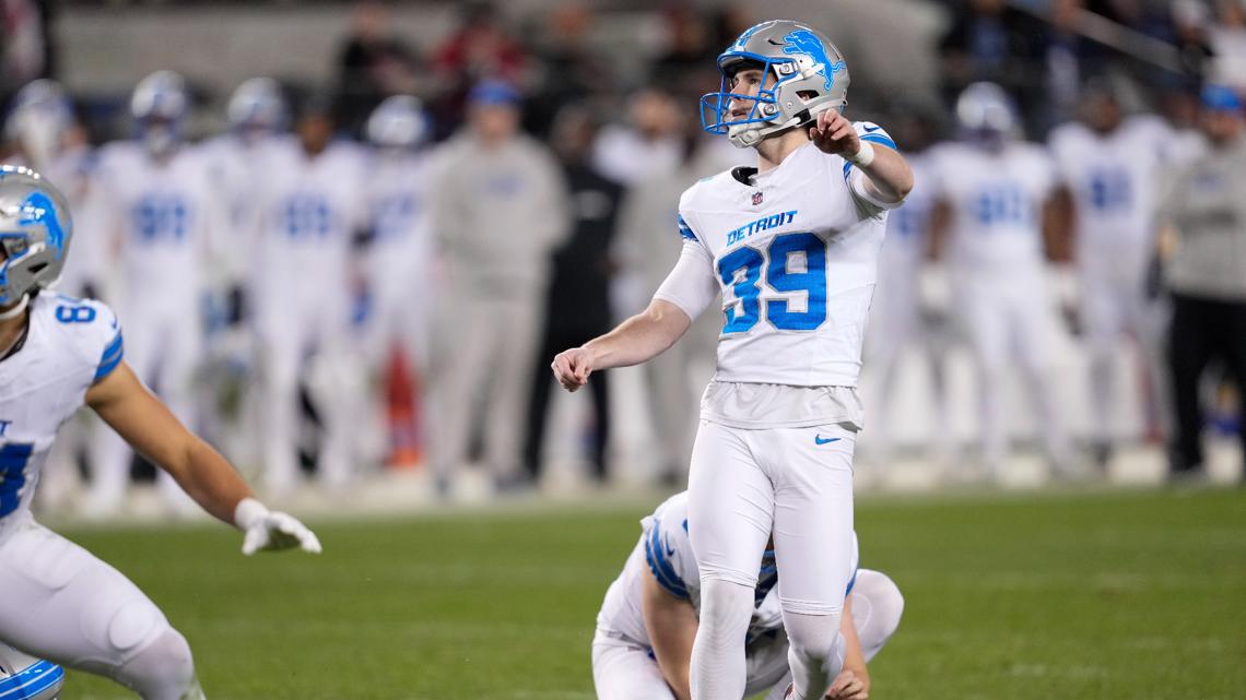 Jake Bates becomes Lions single season scoring leader with 1 game left ...