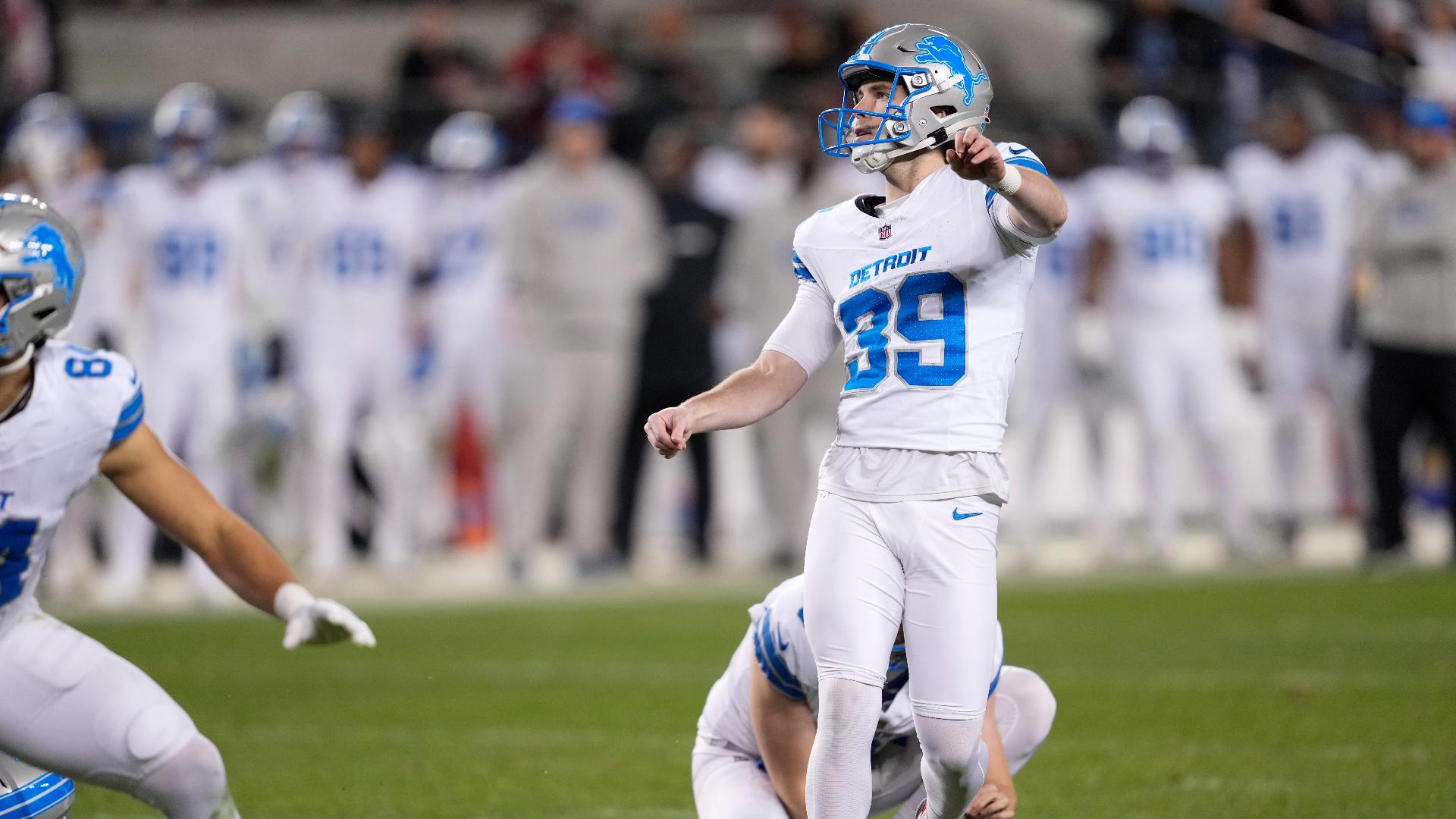 Jake Bates becomes Lions single season scoring leader with 1 game left ...